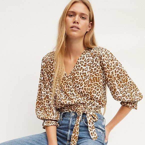 Faithfull the Brand | Tops | Faithfull The Brand Lena Leopard Animal ...